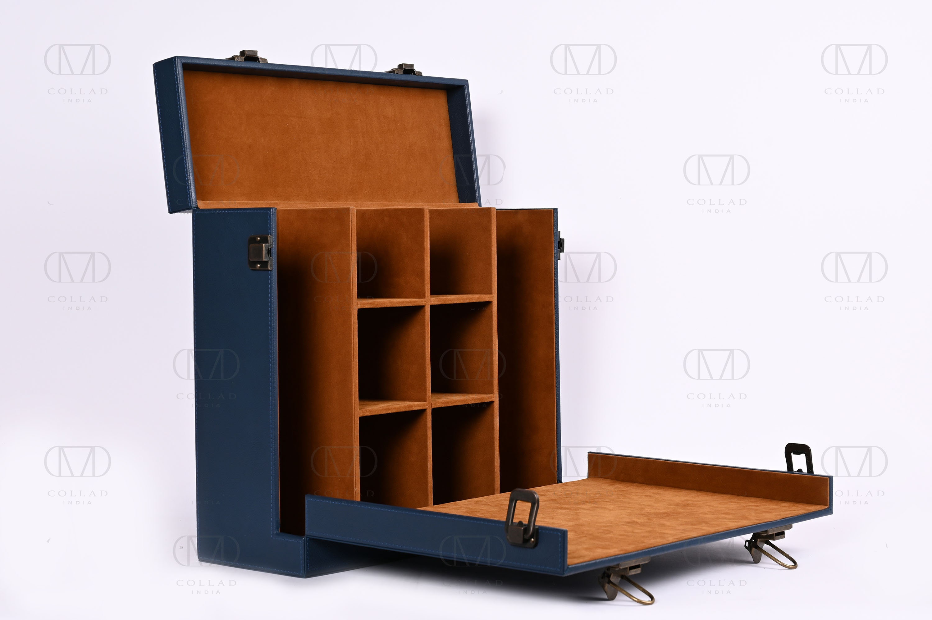 MCM Bar, Handmade Full Grain Portable Leather Bar Set, Perfect Gift for ...