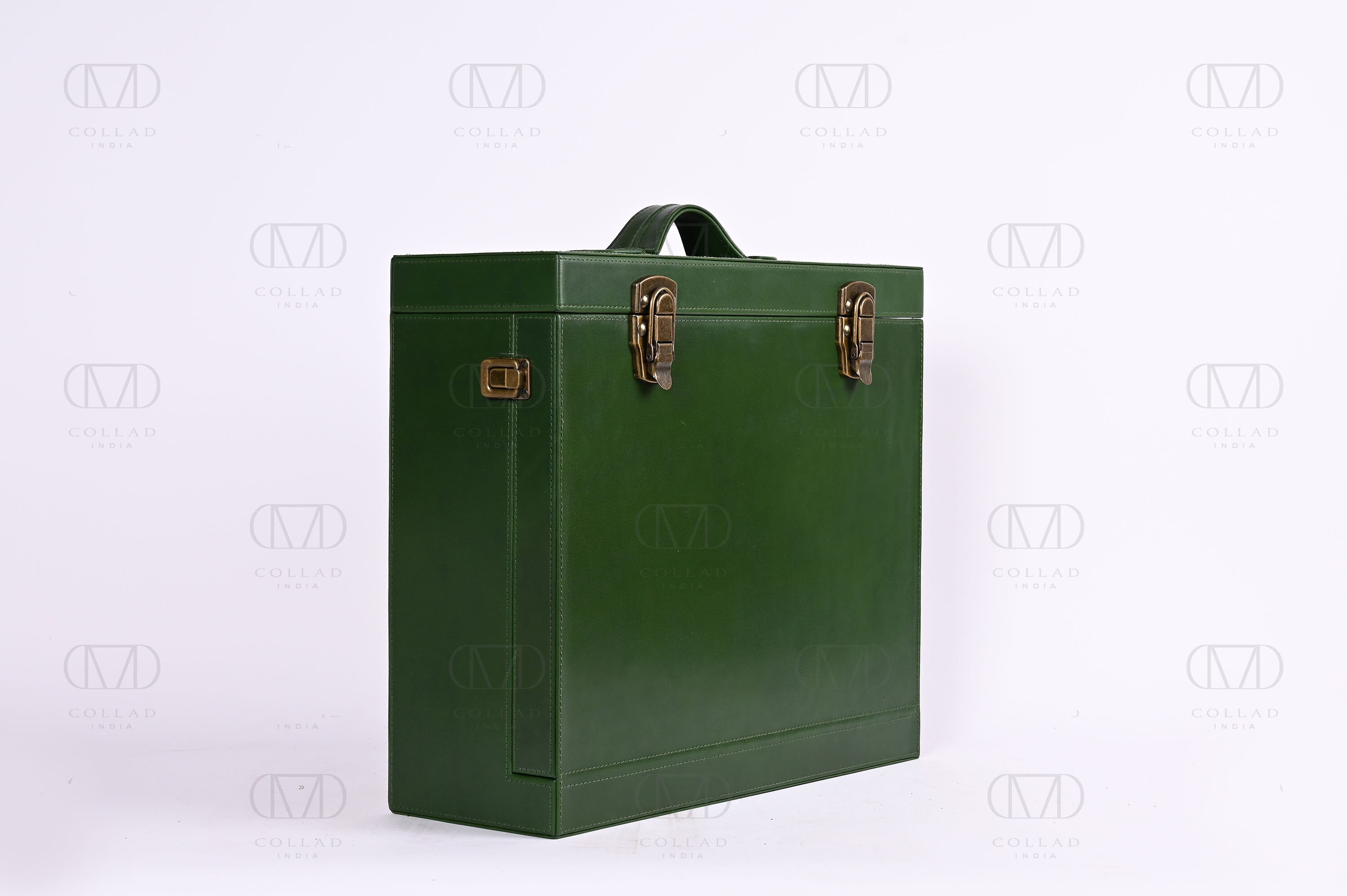 MCM Bar, Handmade Full Grain Portable Leather Bar Set, Perfect Gift for ...
