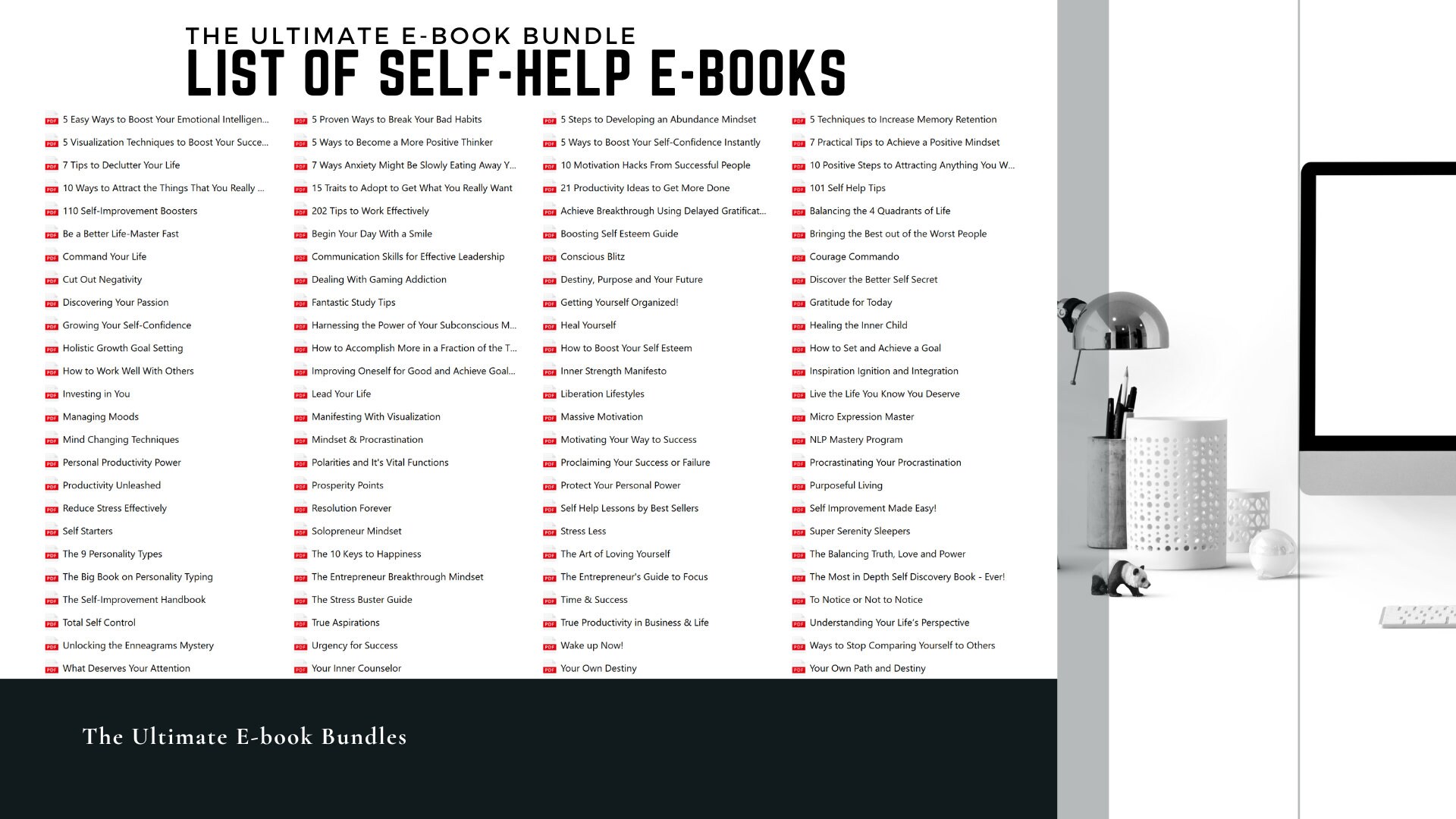SELF HELP E-BOOKS - Etsy