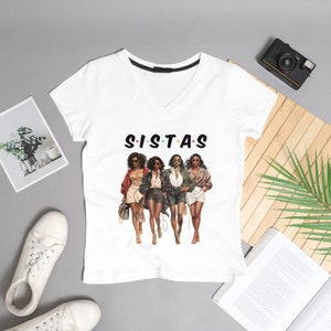 Black Sistas Clipart PNG: Fashionable Black Women Designs (digital ...