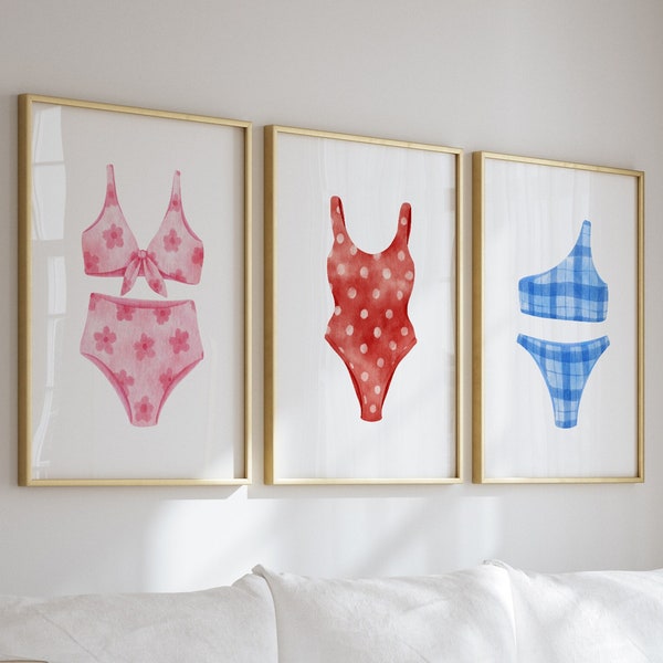 Bathing Suit Art - Etsy