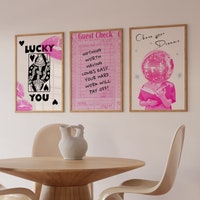 Pink Posters - Etsy