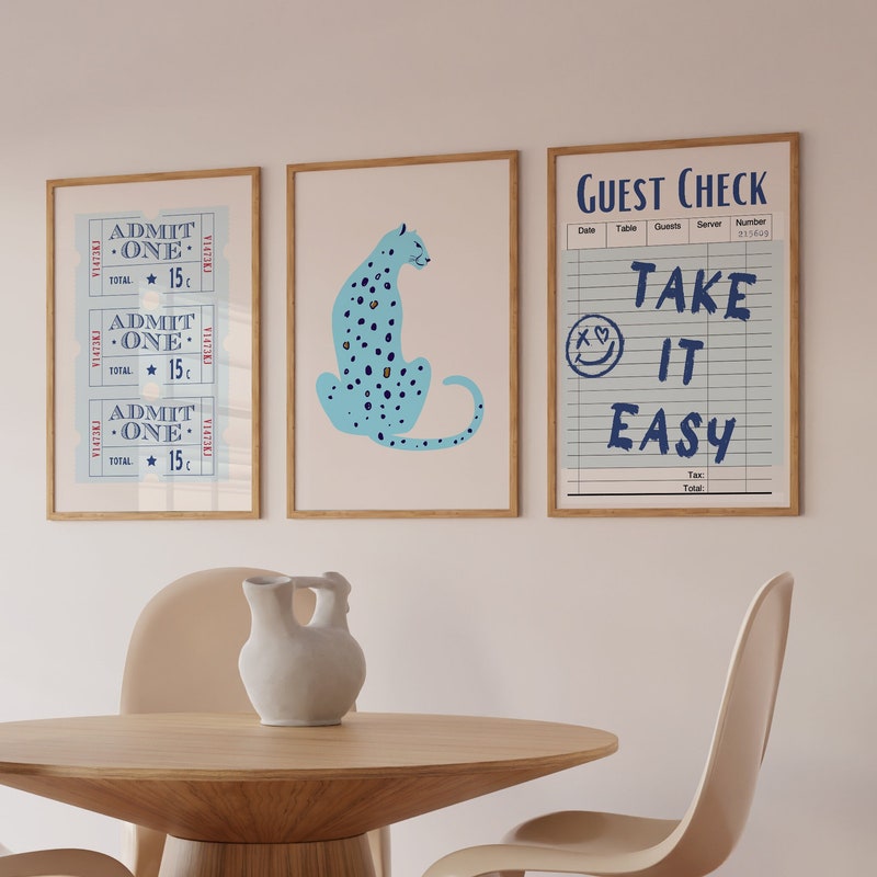 Preppy Posters Prints - Etsy