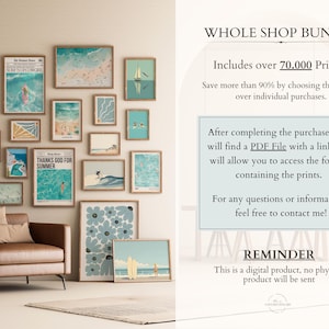 Entire Shop Sale, Bundle Wall Art, Vintage Gallery Set, Eclectic and ...