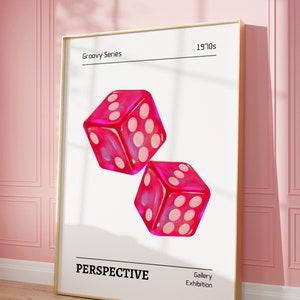 Retro Groovy Print Vintage Retro Wall Art 70s Style Poster Trendy Print ...