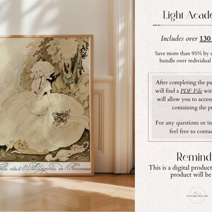 Cottagecore Gallery Wall Set, Light Academia Art (digital Download) - Etsy