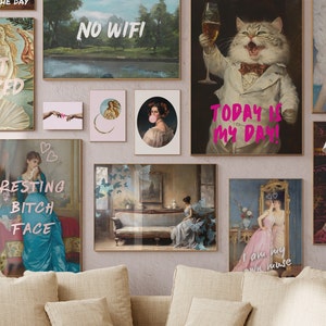 Set 400+ Alter Art, Eclectic Wall Art, Vintage Portrait, Alter Portrait ...