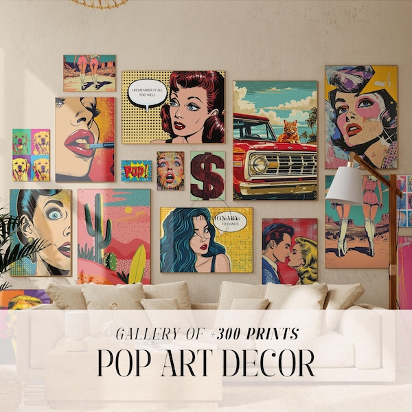 Pop Art Poster - Etsy