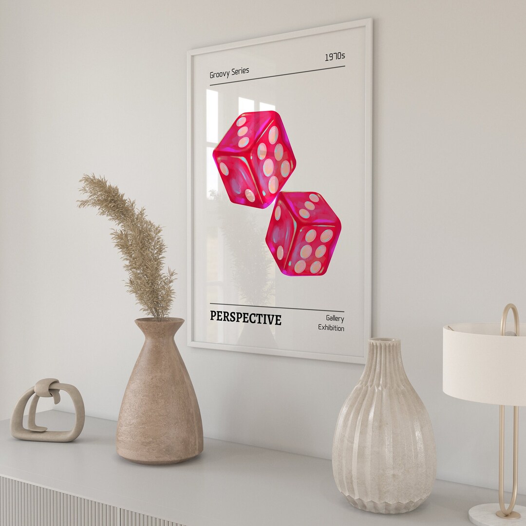 Retro Groovy Print Vintage Retro Wall Art 70s Style Poster Trendy Print ...