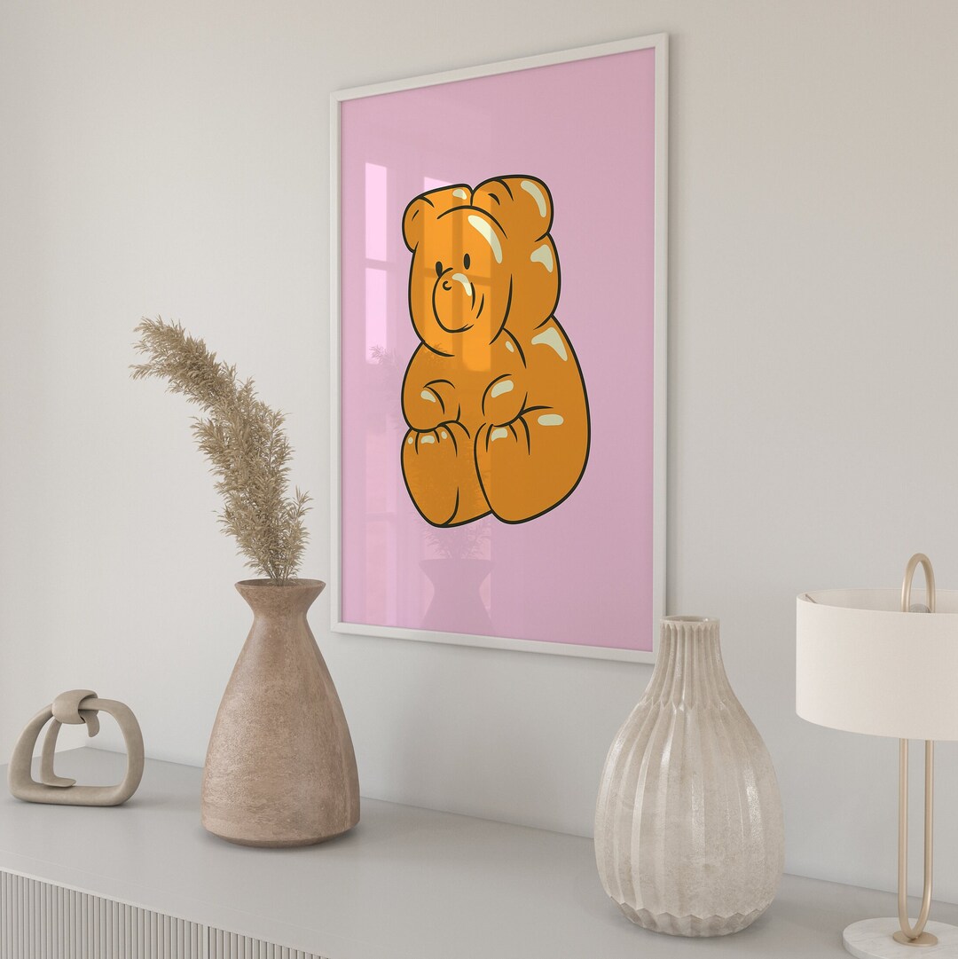 Retro Groovy Print Vintage Retro Wall Art 70s Style Poster Trendy Print ...