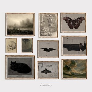 Dark Academia Decor, Mega Bundle Set of 300+ Prints,moody Dark ...