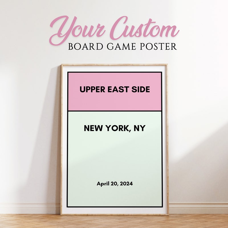 Board Game Prints - Etsy