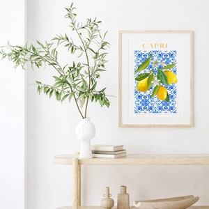 Fruit Market Print Set of 3, Italy Poster, Fruit Poster,botanical ...
