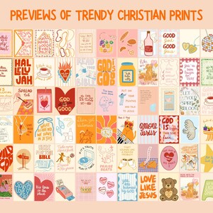 550+ Christian Wall Art Bundle, Trendy Faith Prints, Bible Verse Decor ...