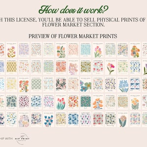 Commercial License for Set of 200 Wall Art Bundle, Poster Set License ...