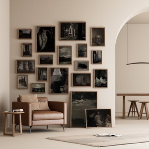 Dark Academia Decor, Mega Bundle Set of 600+ Prints,moody Dark ...