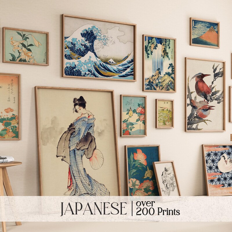Japanese Poster - Etsy