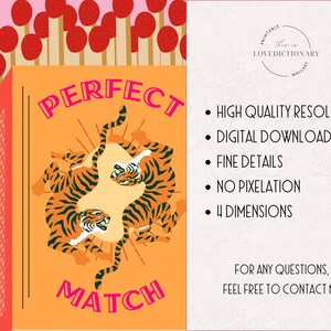 Matchbox Print, Pink Matchbox Poster, Trendy Wall Art, Preppy Print ...