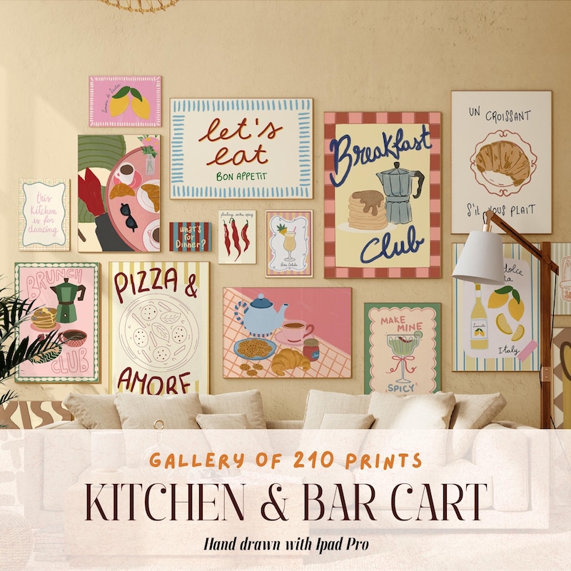 Kitchen Prints - Etsy UK