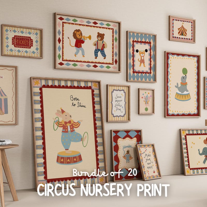 Pictures Circus Animals - Etsy