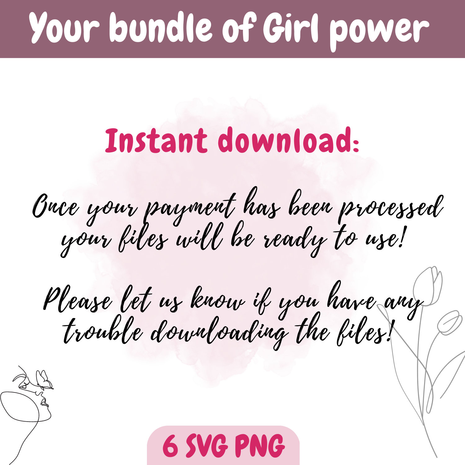 SVG Bundle, Girly SVG Bundle, That GIRL Svg Shirts, Girl Power Gift ...