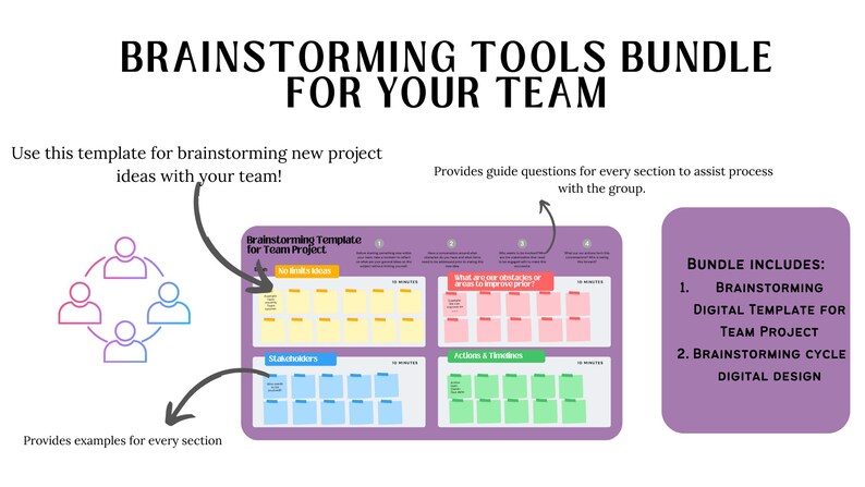 Brainstorming Tools Digital Bundle - Etsy
