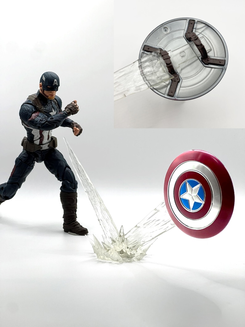 Shield Bounce Effect - Marvel Legends Accessory - Etsy