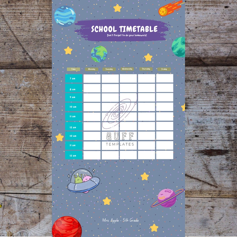 Time Chart for Kids | Kids Homework | Children Chore Chart ...