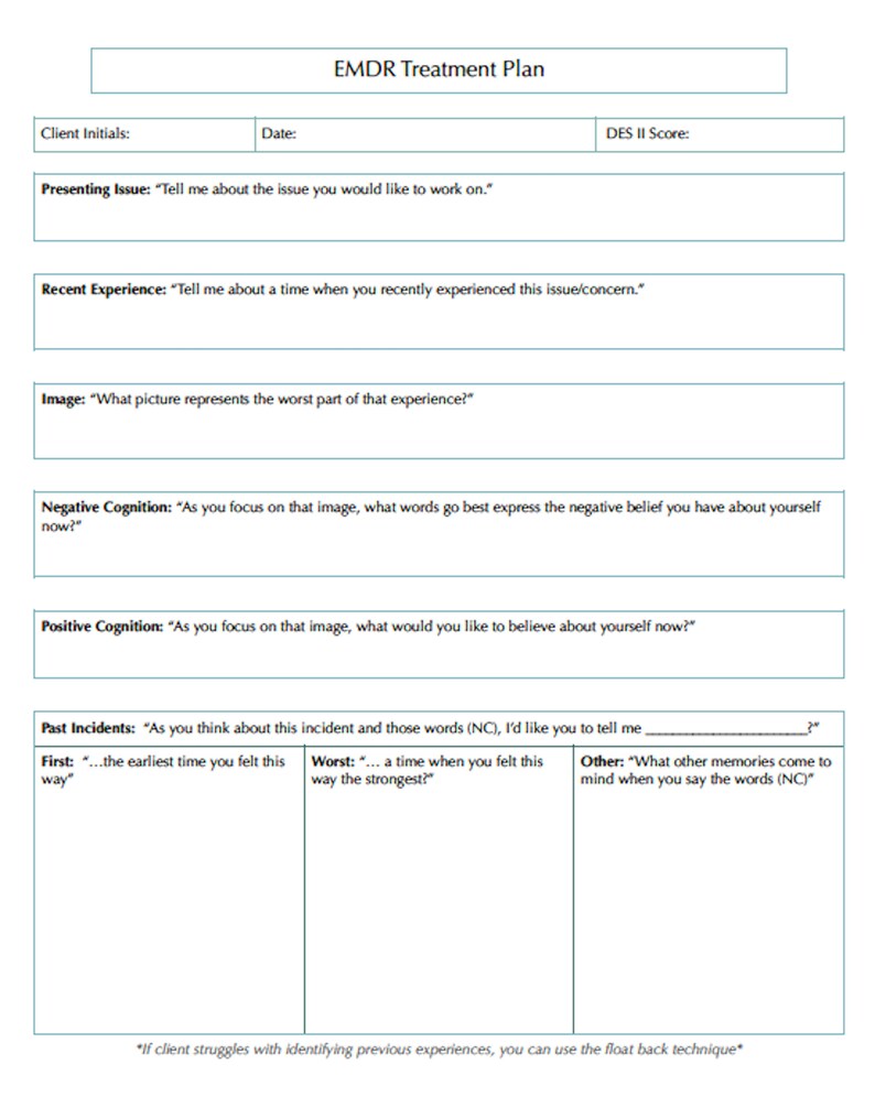 EMDR Practitioner Workbook: Step-by-step Guide, Templates & Scripts ...