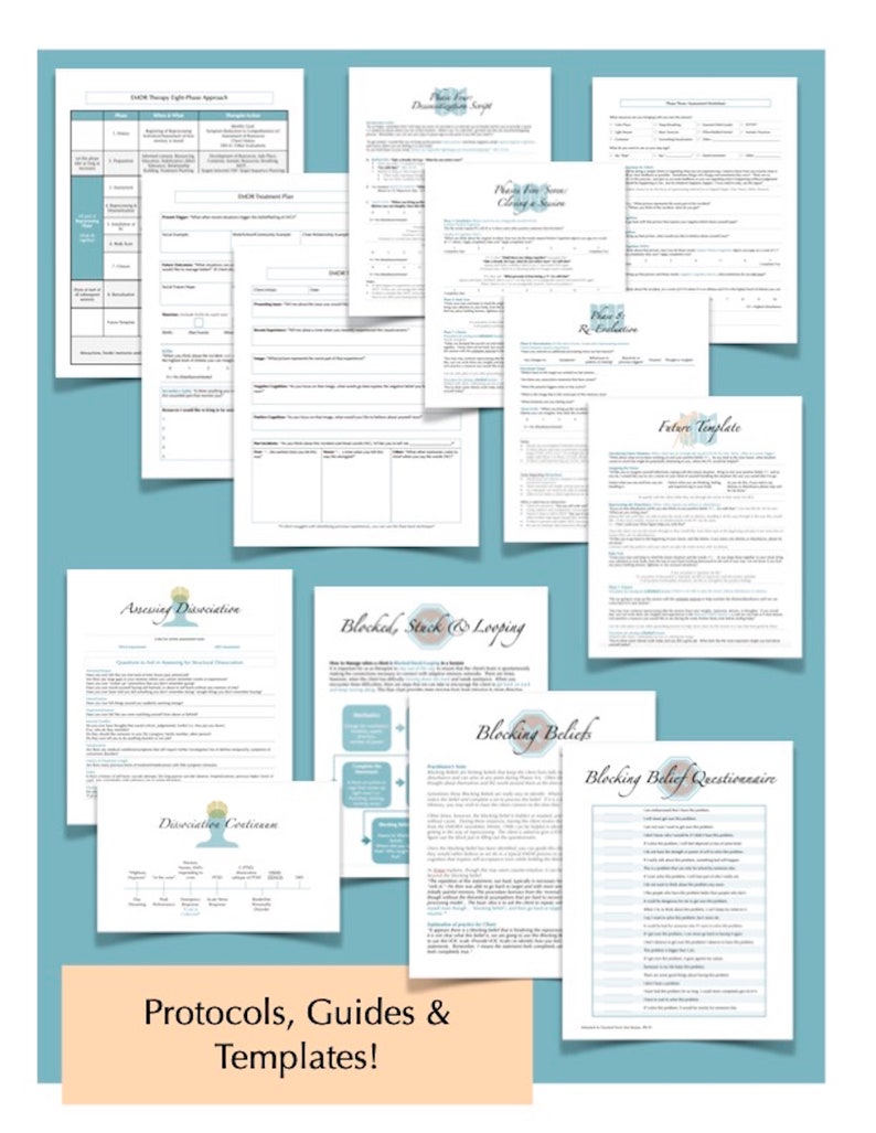 EMDR Practitioner Workbook: Step-by-step Guide, Templates & Scripts ...