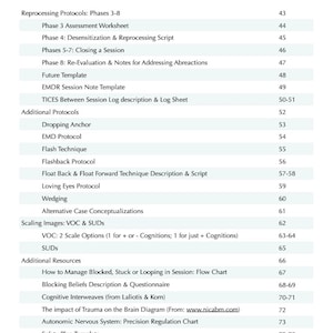 EMDR Practitioner Workbook: Step-by-step Guide, Templates & Scripts ...