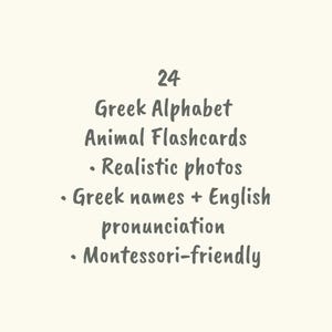 Greek Alphabet Flashcards, Posters, Printable Greece Letters for Kids ...