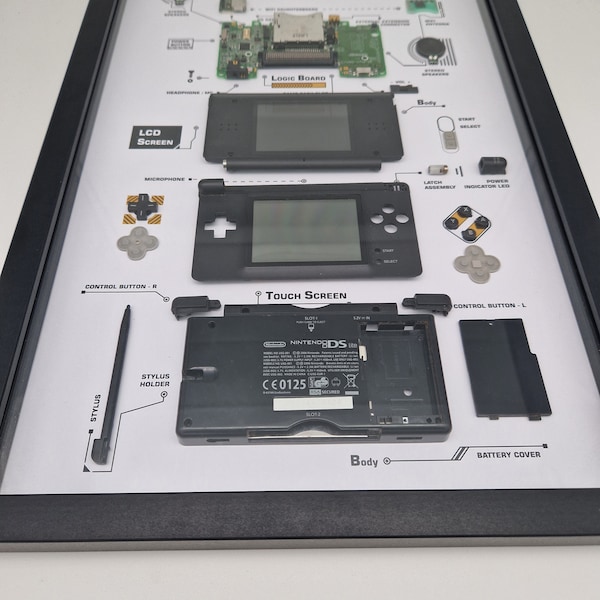 Disassembled Nintendo Frame - Etsy
