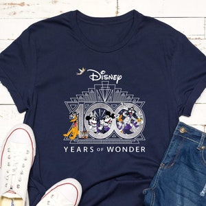 Disney 100 Years Shirt Disney Anniversary Shirt Magic - Etsy