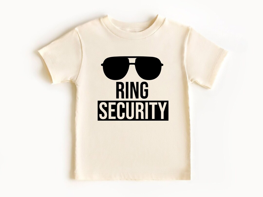Ring Security Shirt, Ring Security Toddler, Ring Security Boys, Ring ...