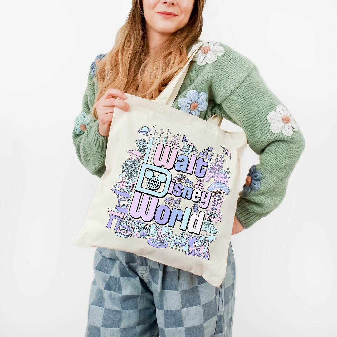 Walt Disney Tote Bag, Disneyland Tote, EPCOT Trip Tote, Besties Trip ...