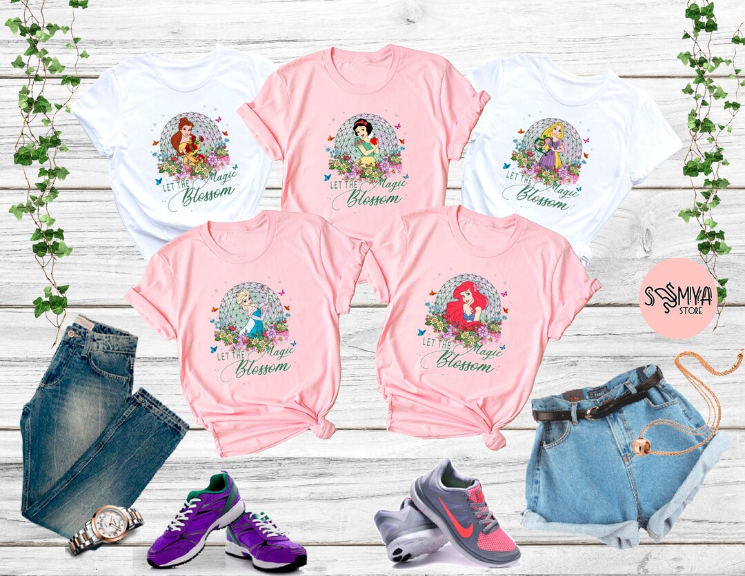 Princess Epcot Festival Shirt, Disney Epcot Shirt, Flower & Garden ...