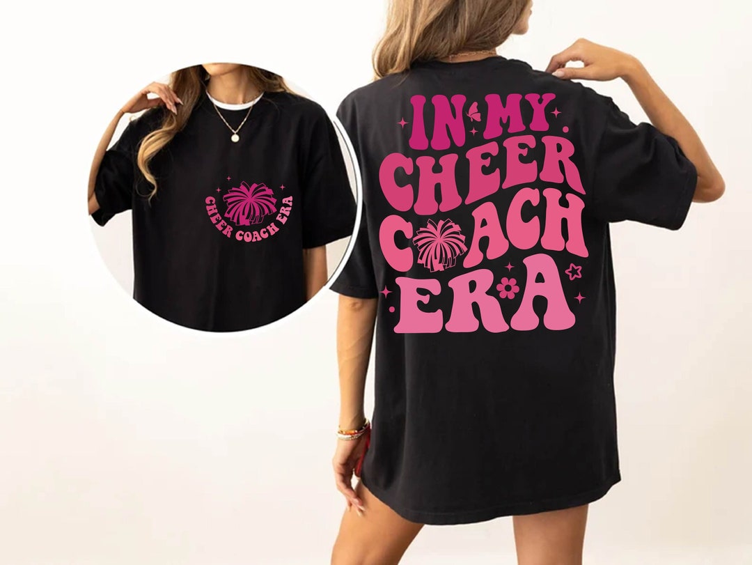 In My Cheer Coach Era Shirt, Sports Shirt, Cheer Coach Shirt, Cheer ...