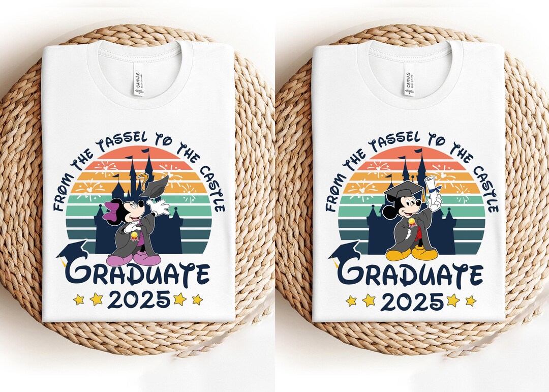 Disney Graduation 2025 Shirt, Castle Family Graduate Trip Shirt, Magic ...