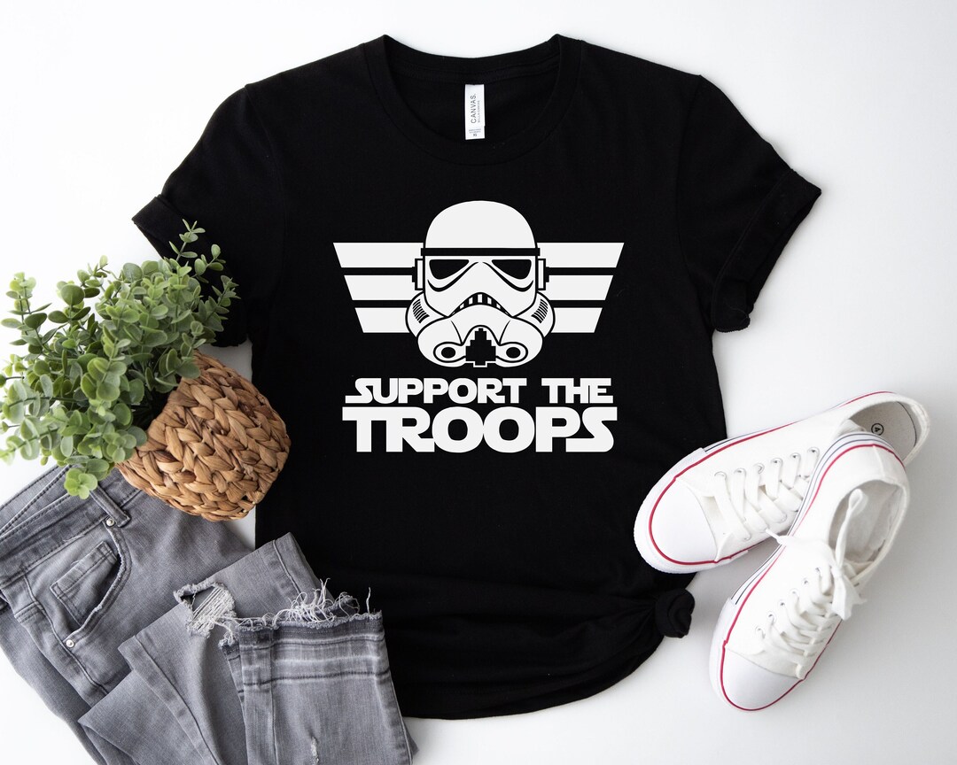 Disney Star Wars Stormtrooper Shirt, Support the Troops Shirt, Disney ...