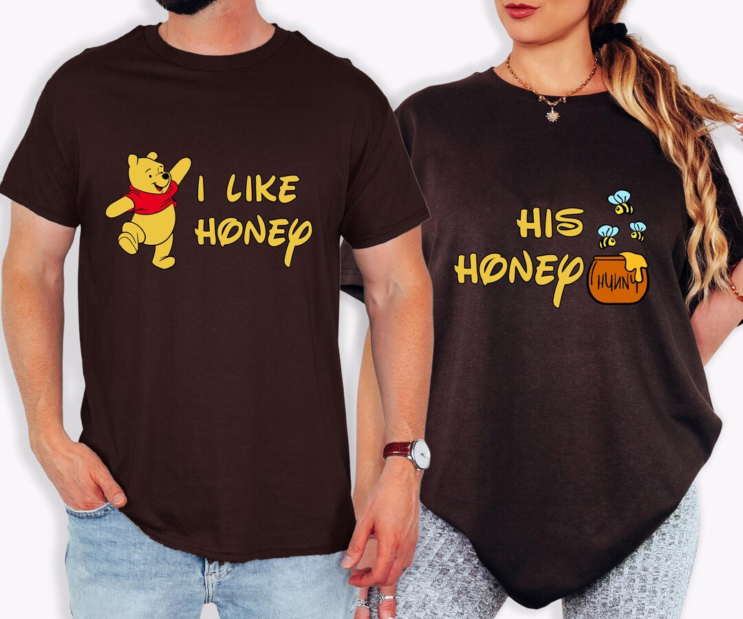 Disney Couple Shirt, Winnie the Pooh Honey Shirt, Valentine's Day Shirt ...