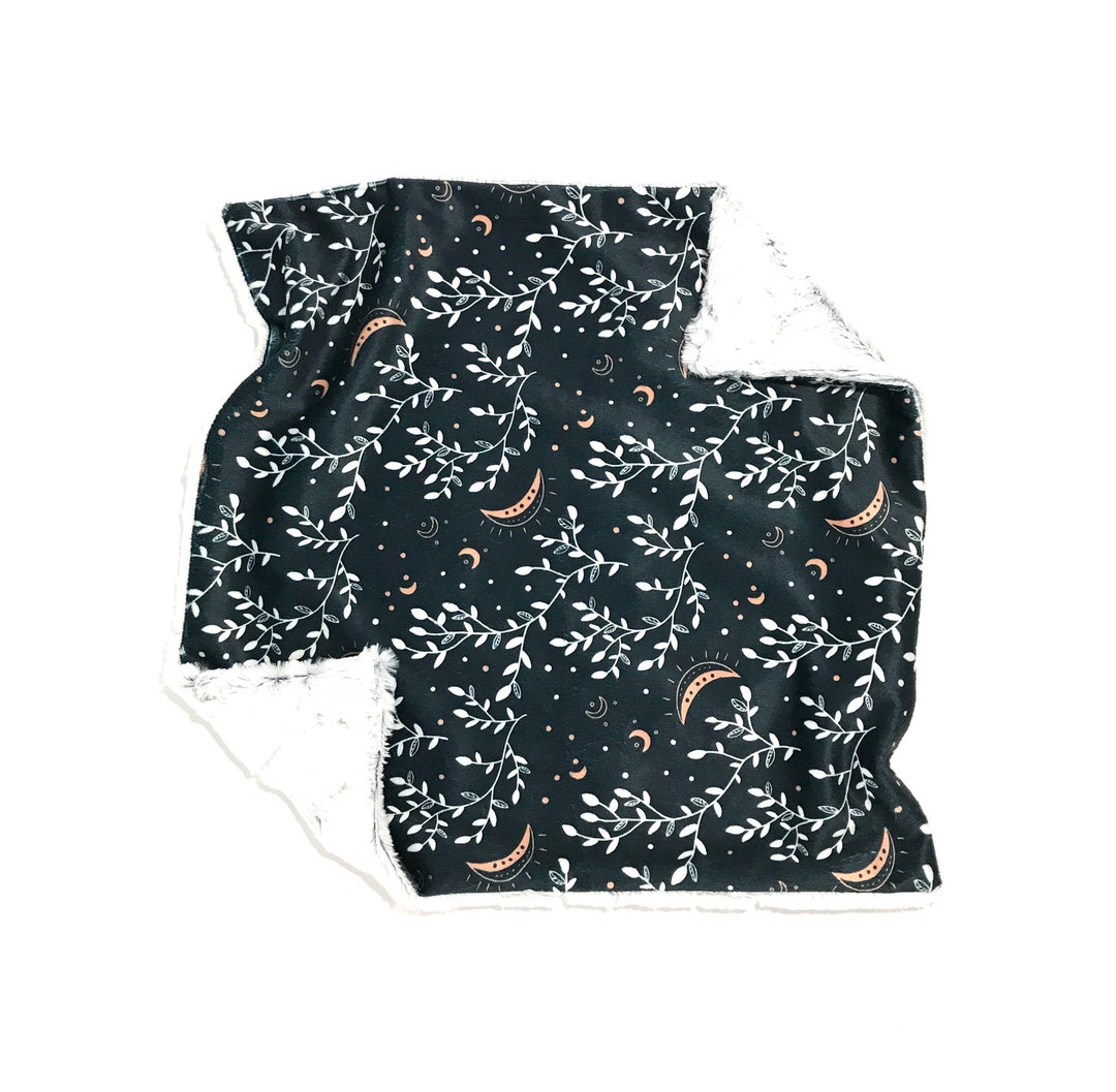 Boho Celestial Cuddle Lovey Celestial Moon Lovey Baby Gift - Etsy