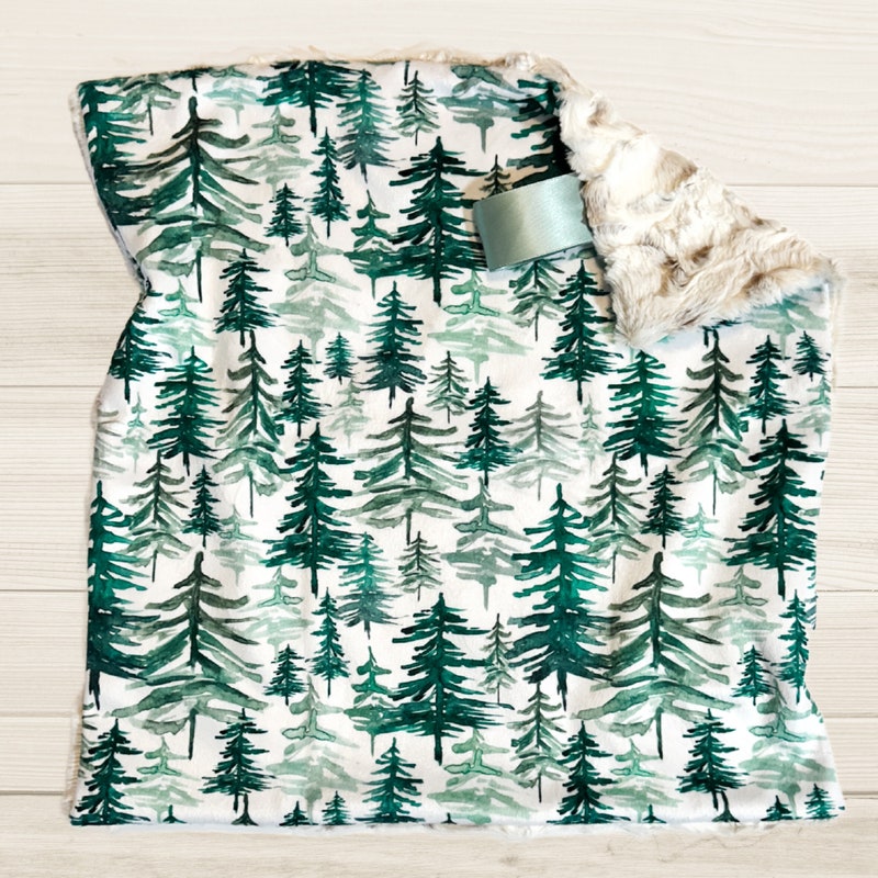 Pine Tree Blanket - Etsy