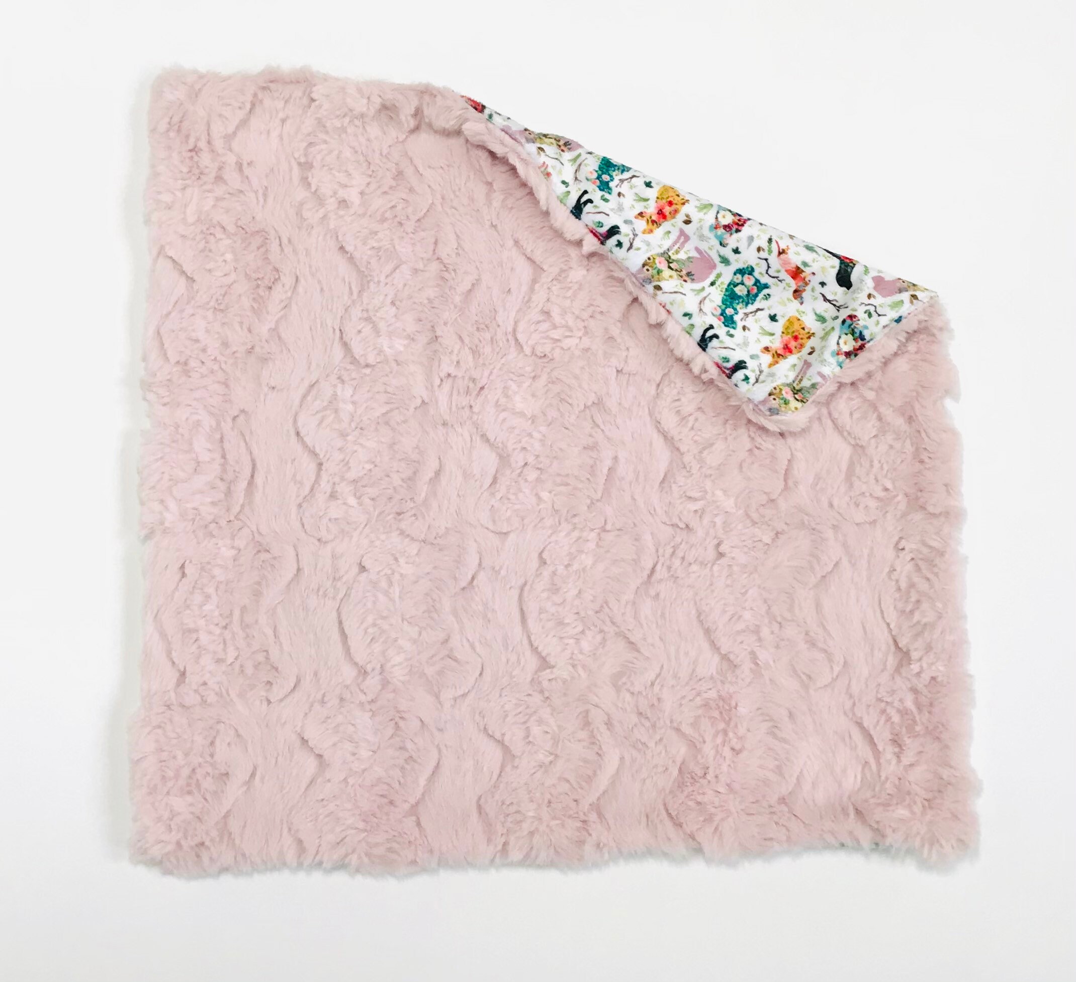 Dogs With Floral Minky Lovey Dog Breeds Lovey Puppy - Etsy