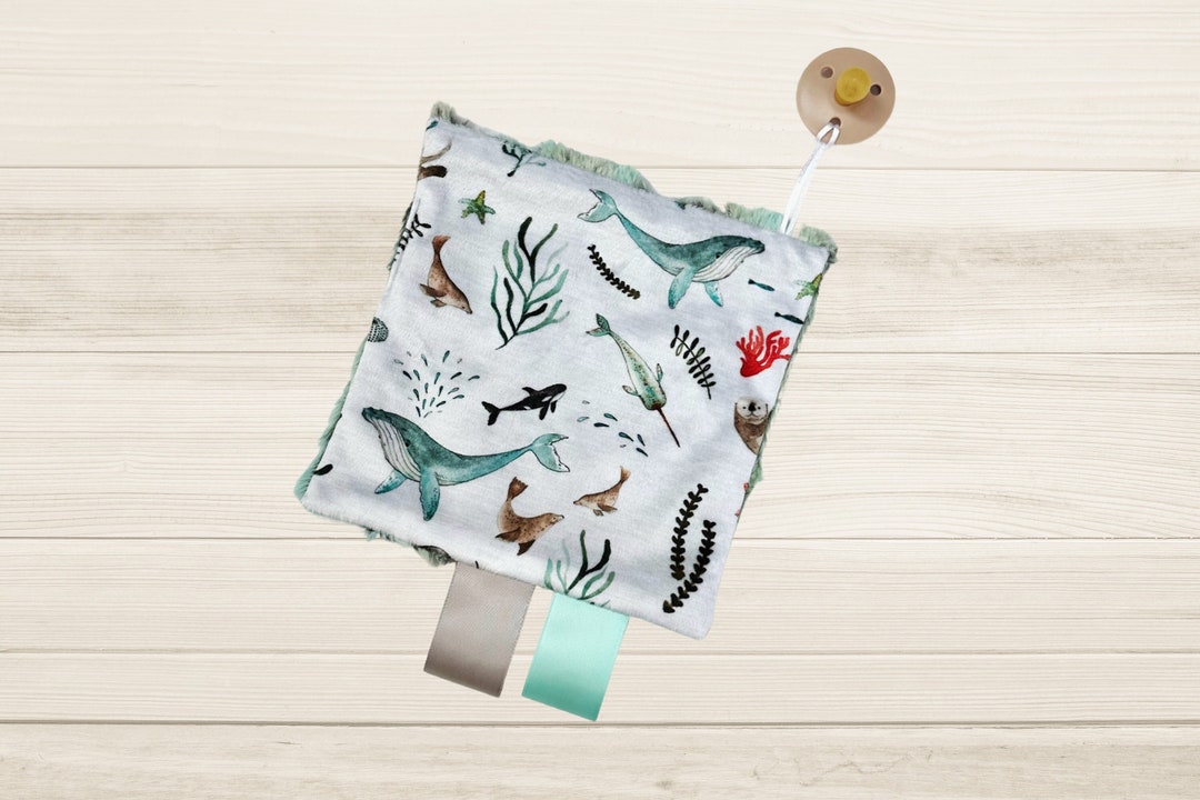Paci Keeper: Ocean Paci Keeper, Whale Pacifier Holder, Sea Life ...