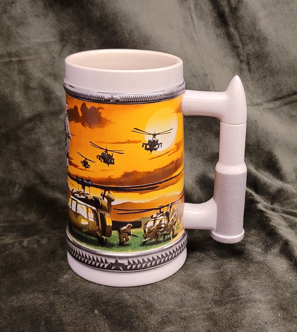 1993 Budweiser Military Series Army Mug - Etsy
