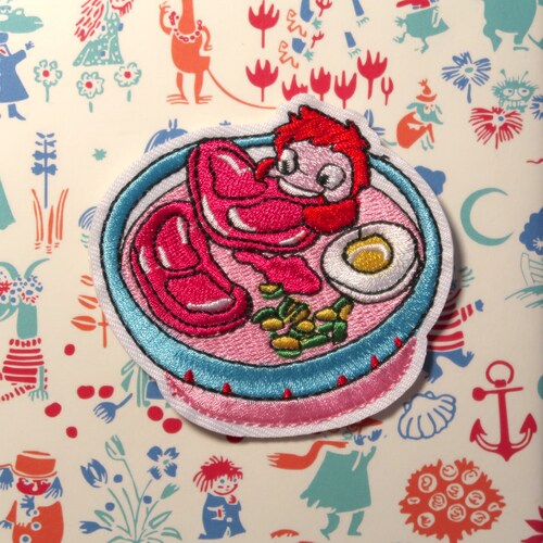 Howl's Moving Castle Calcifer Patch - Etsy