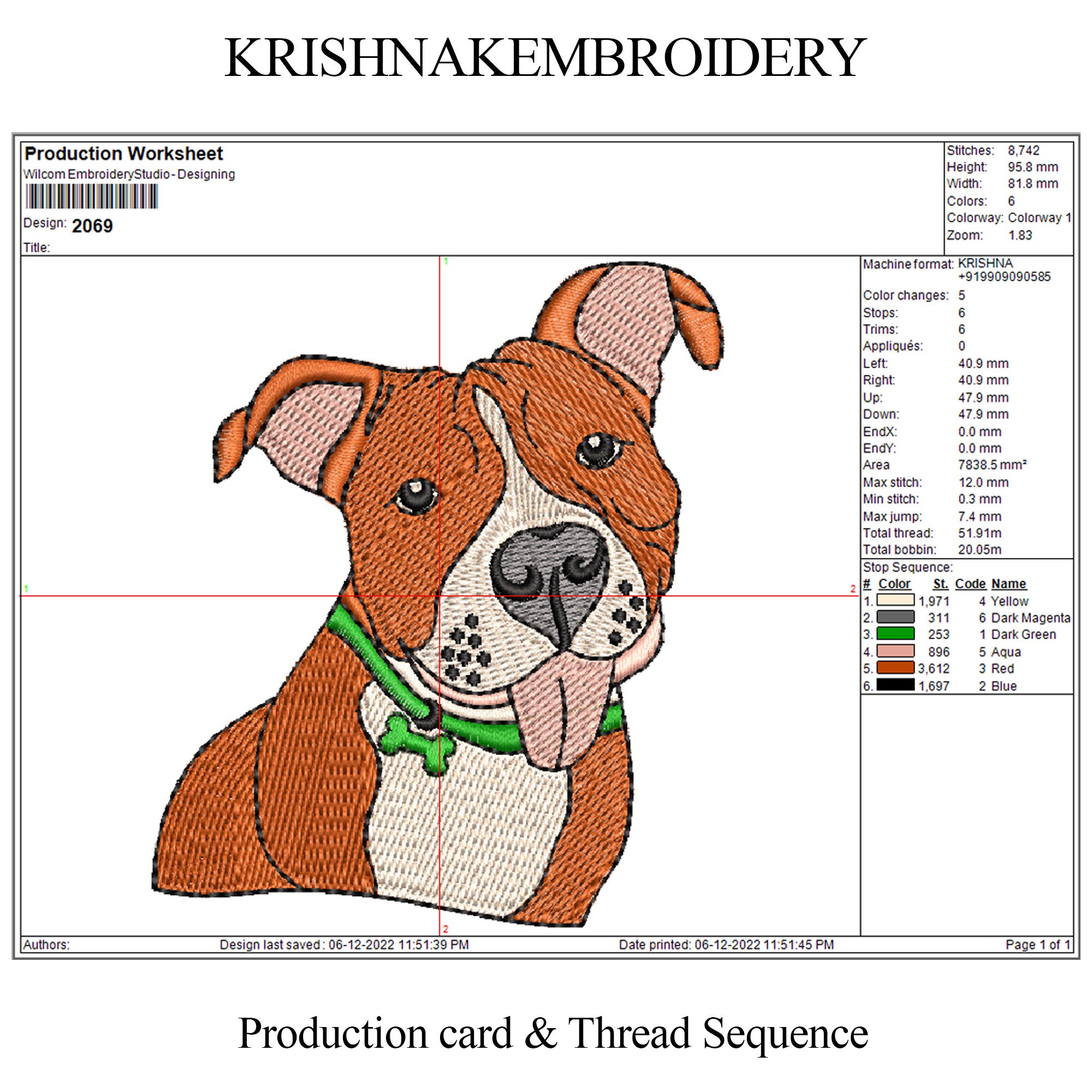 Dog Embrodiery Design for Machine Embroidery - Etsy