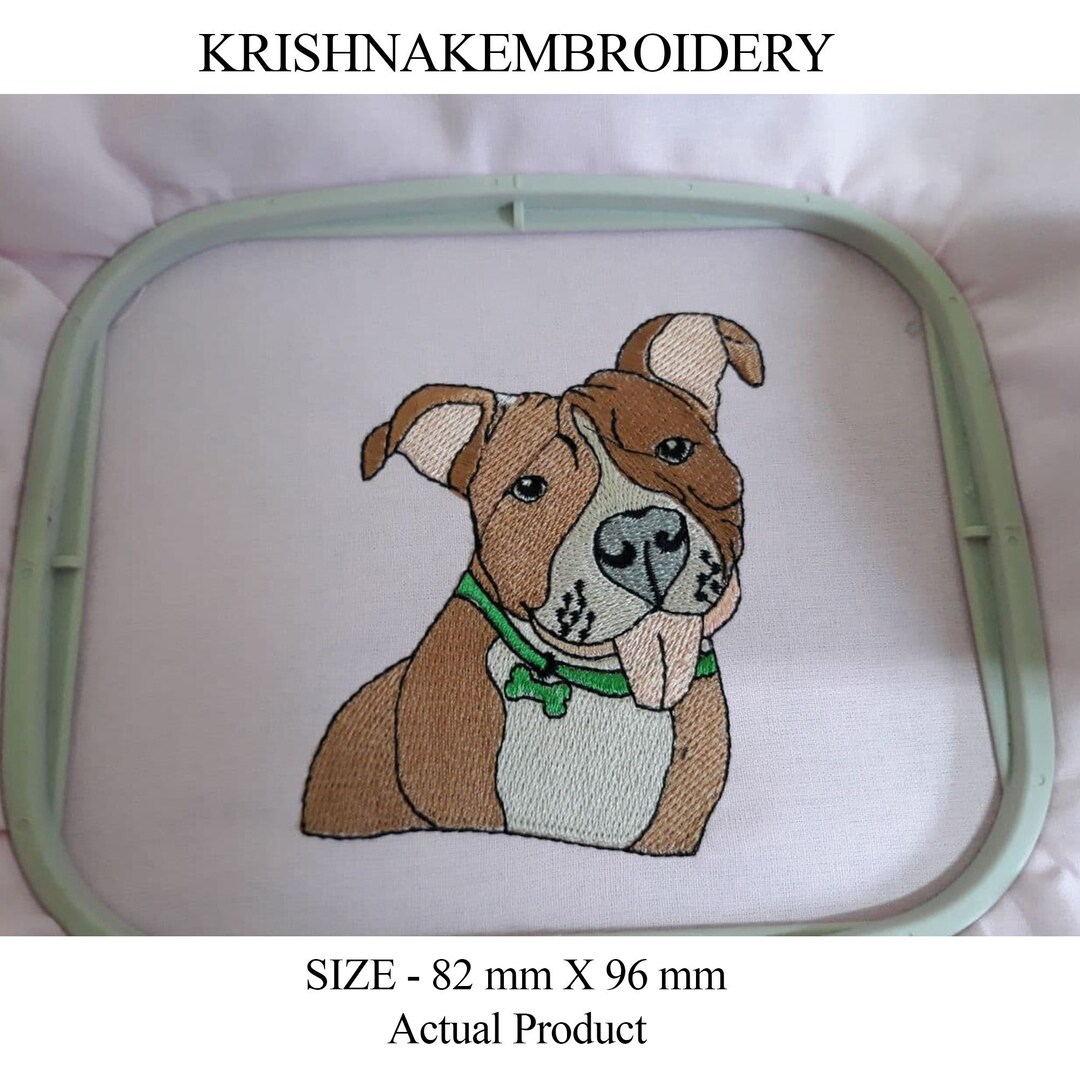 Dog Embrodiery Design for Machine Embroidery - Etsy