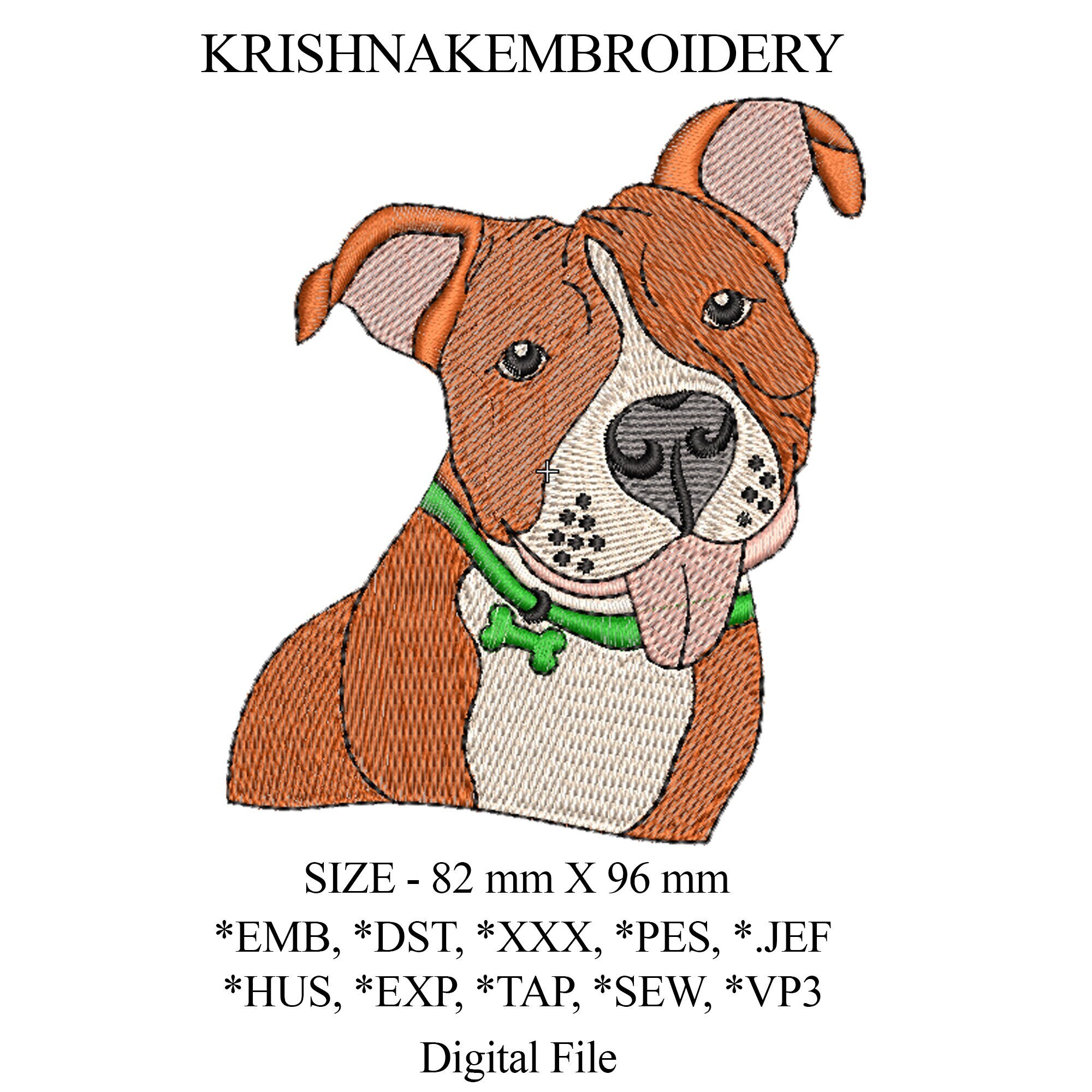 Dog Embrodiery Design for Machine Embroidery - Etsy